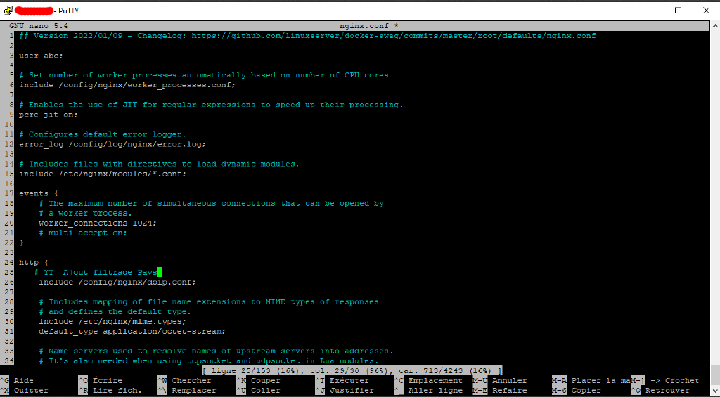 Installation Swag avec Docker
